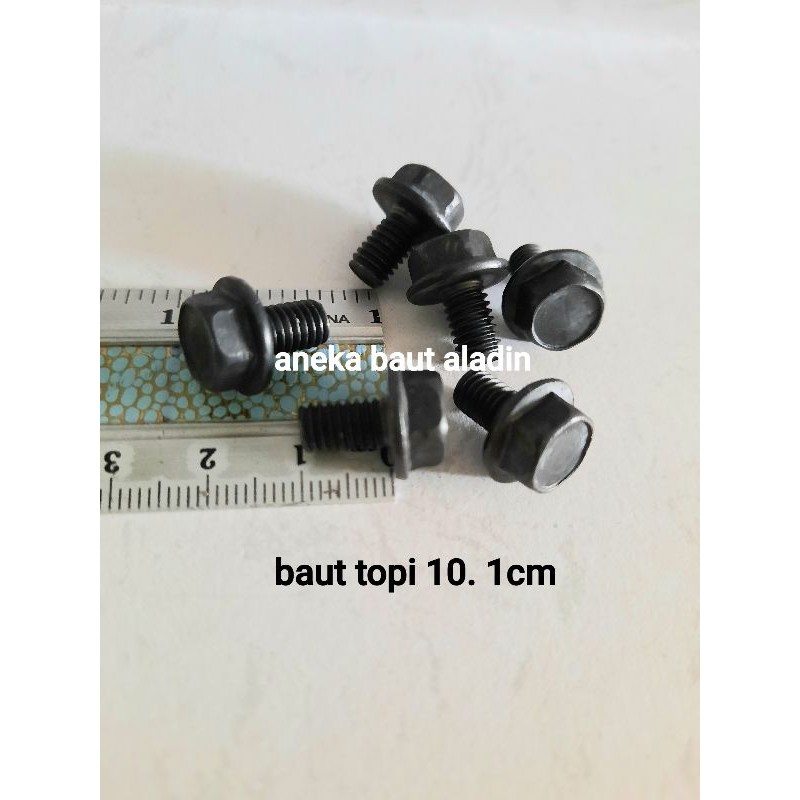 Jual baut topi 10. 1cm kunci 10 hijau isi 5pcs | Shopee Indonesia