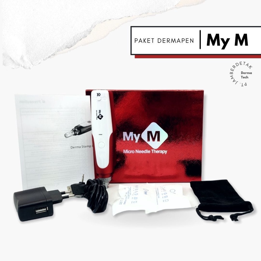 Jual Mym original dermapen for bb glow mts nutrisi serum stretchmark ...