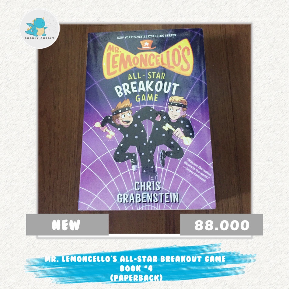 Jual Mr. Lemoncello's All-Star Breakout Game (book #4) by Chris ...