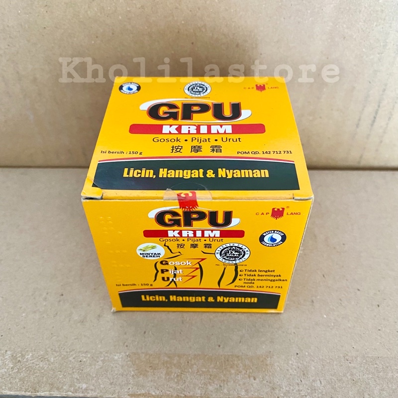 Jual GPU Krim Sereh 150gr | Shopee Indonesia