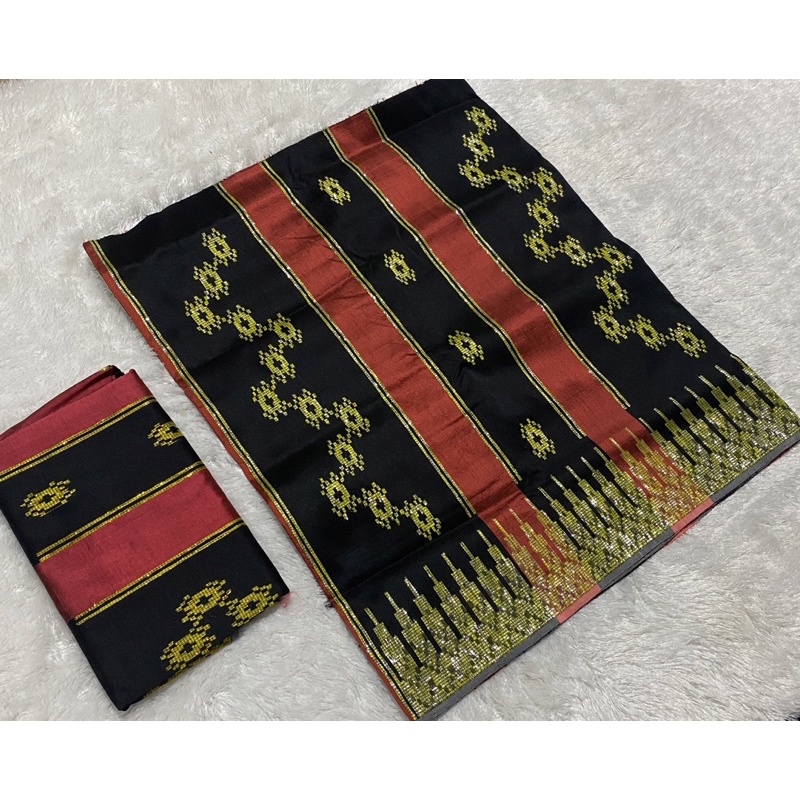 Jual Kain Sarung Tenun Sutra Asli Sengkang (Original Silk) | Shopee ...