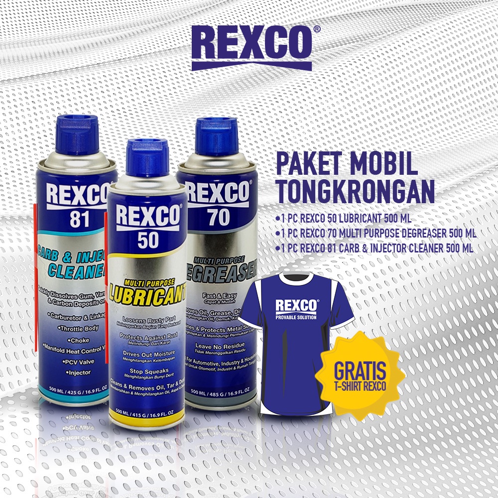 Jual REXCO PAKET MOBIL TONGKRONGAN - GRATIS T-SHIRT REXCO | Shopee ...