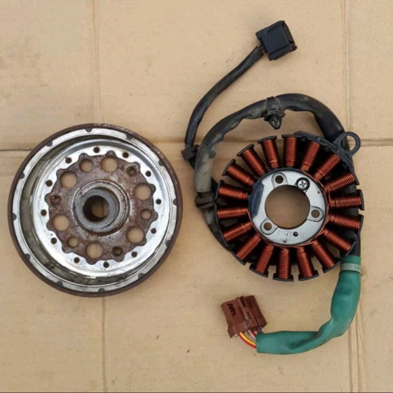 Jual ACG STARTER STATOR COMP FLYWHEEL magnet spul Beat Fi ESP K81 ...