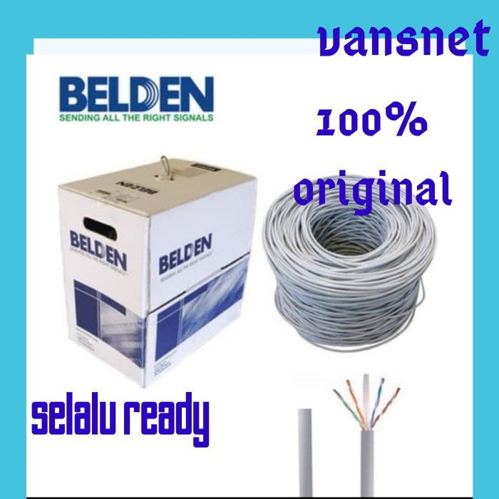 Jual Kabel UTP belden Cat5e Original meteran kabel Lan jaringan per ...