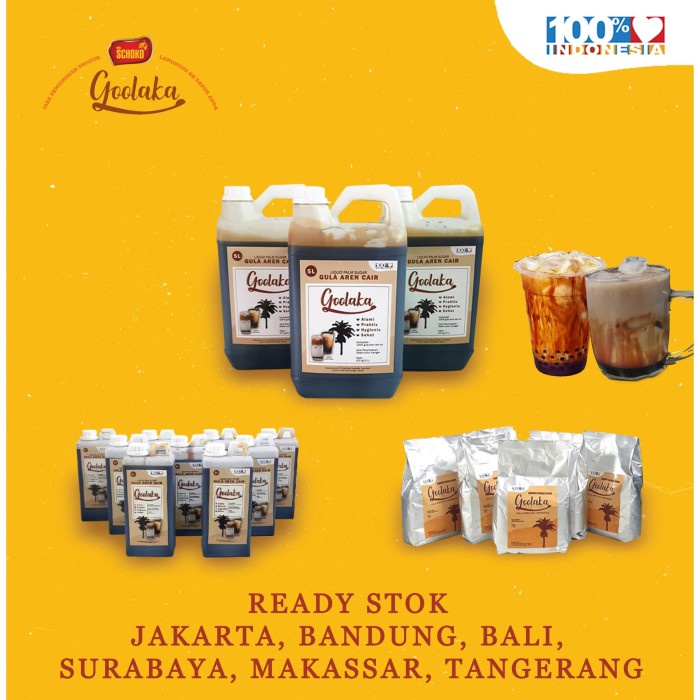 Jual SIRUP- GULA AREN BUBUK/ GOOLAKA / 1 KG / LGSG PABRIK/ KUALITAS ...