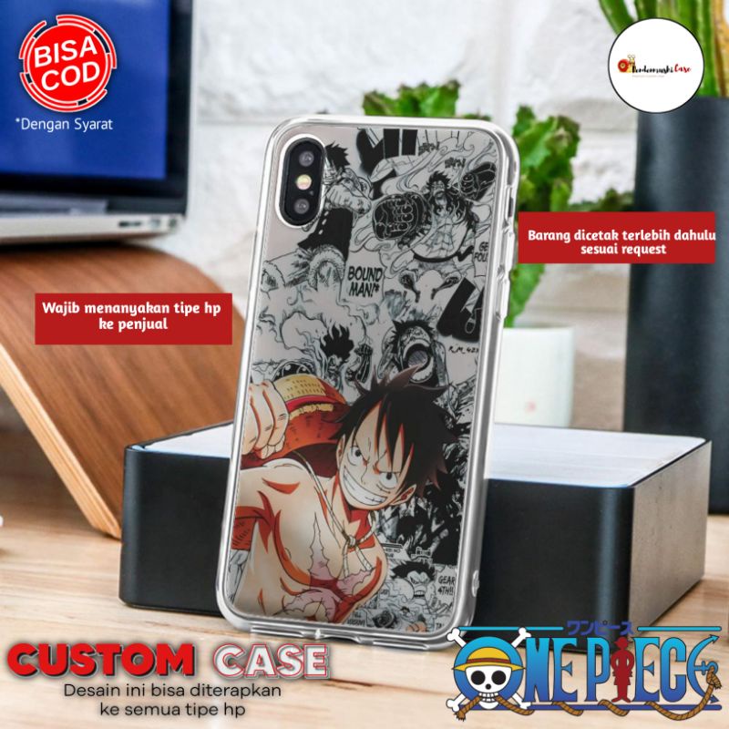 Jual Casing hp custom Anime One Piece (Semua tipe hp) | Shopee Indonesia