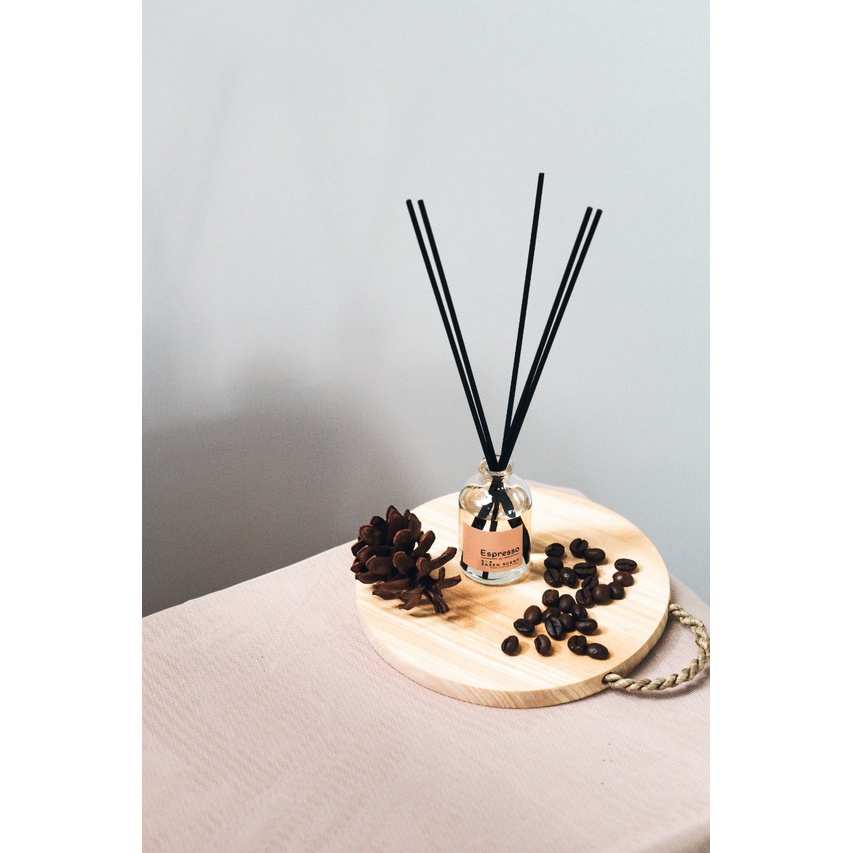 Jual ZAZEN SCENT Premium Reed Diffuser Espresso 50ml Pengharum Ruangan ...