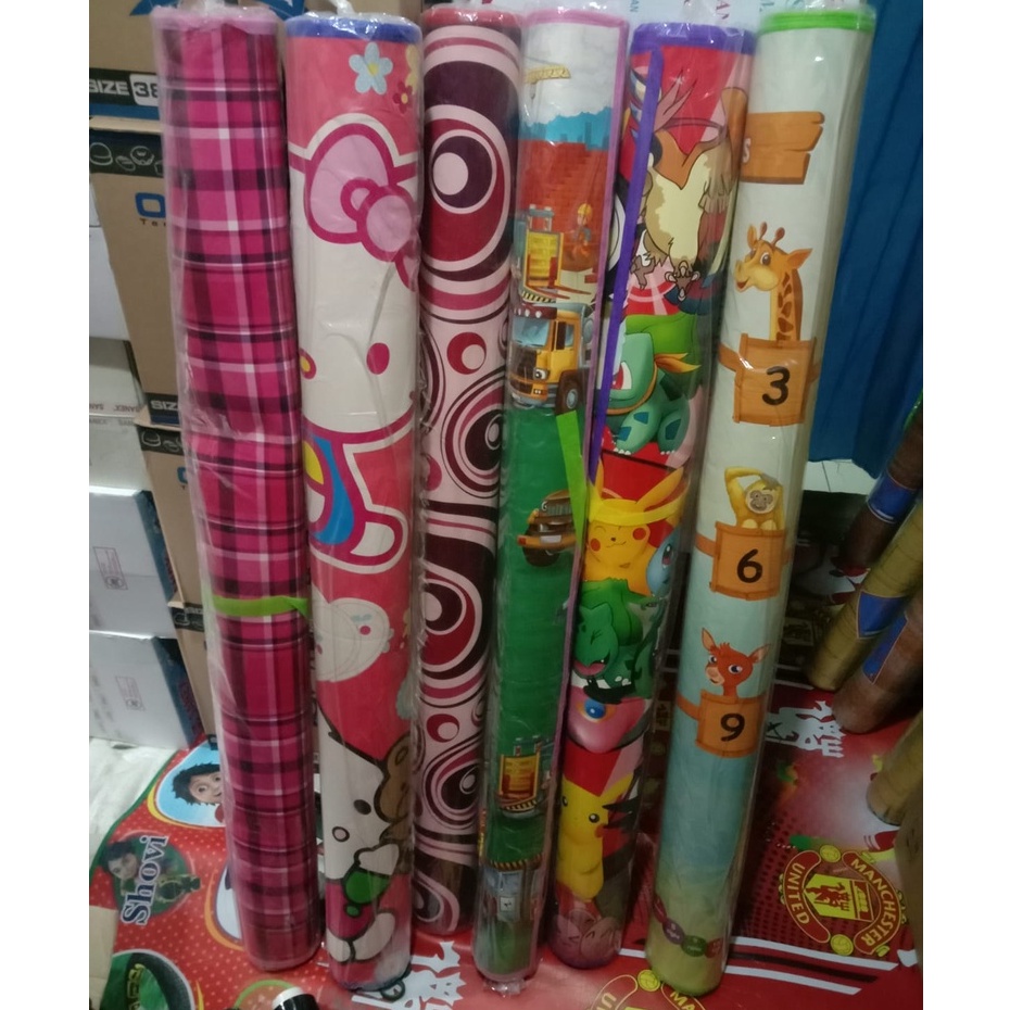 Jual KARPET ALAS LANTAI PLASTIK SPON KARAKTER UKURAN 120X170 CM ...