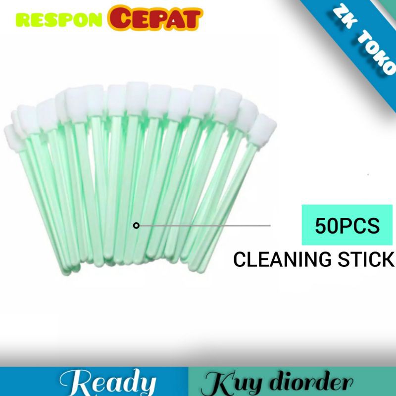 Jual Cleaning Stick Pembersih Kepala Swab Printhead Cleaning Printer ...