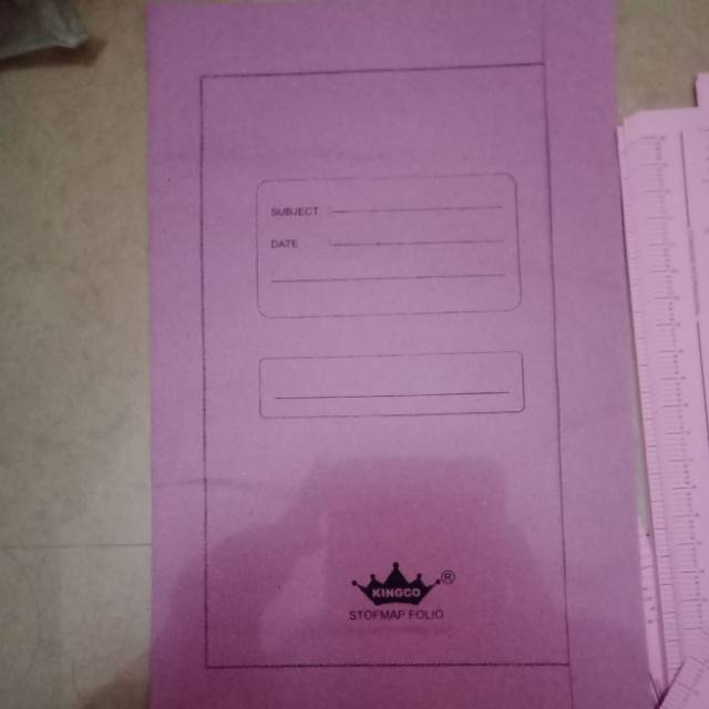 Jual Map kertas putih, biru, pink | Shopee Indonesia