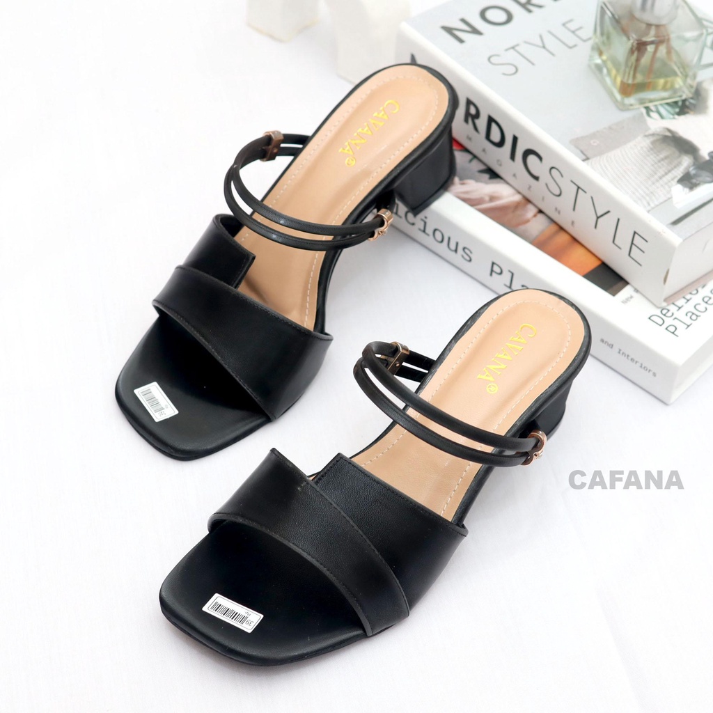 Jual Sandal Hak Tahu Wanita Delvia SDH278 | Shopee Indonesia