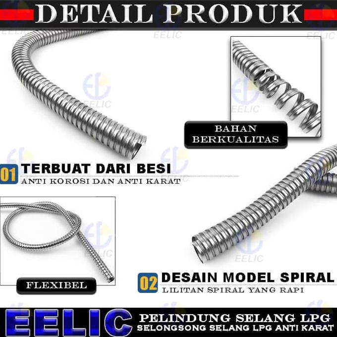 Jual MANTAP EELIC SEA-BESI Selongsong / Pelindung Selang Untuk Selang ...