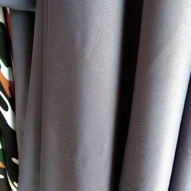 Jual Kain Scuba Polos Warna Abu, Minimal Order DUA Meter. | Shopee ...