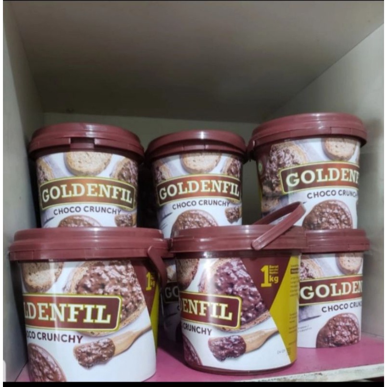 Jual Selai Goldenfill Coklat Cruncy ||Suplier Roti UMKM | Shopee Indonesia