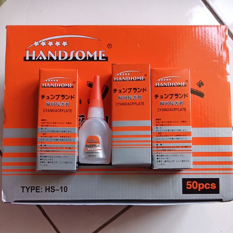 Jual Lem Handsome, Lem Korea, lem cair, lem kuat | Shopee Indonesia