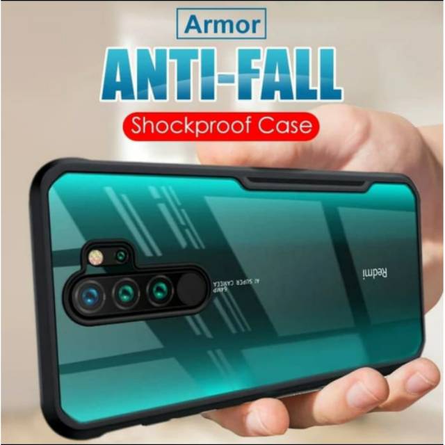 Jual CASE REDMI NOTE 8 PRO - CASE ARMOR SHOCKPROOF XIAOMI REDMI NOTE 8 ...