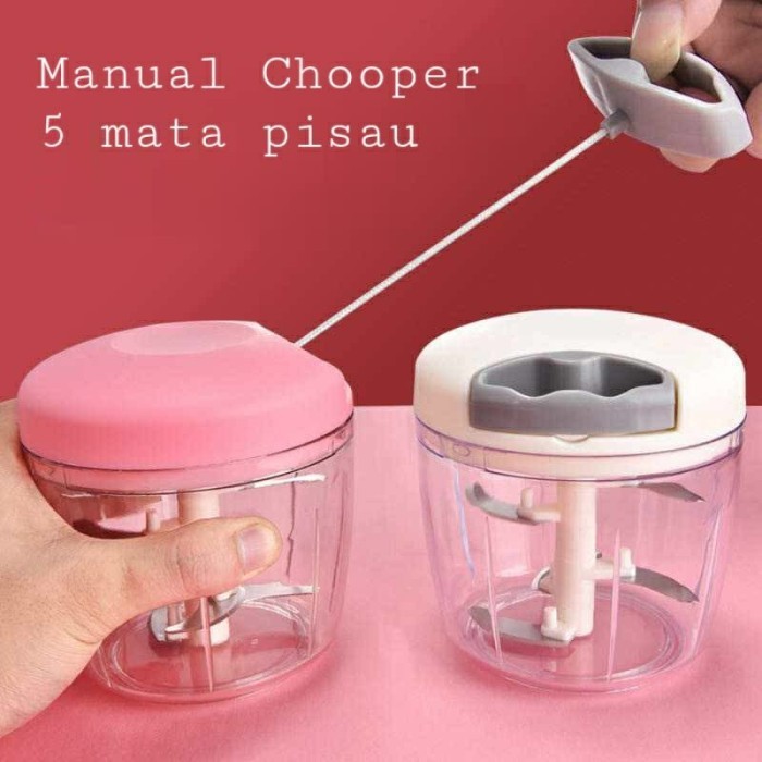 Jual Speedy Chopper Blender Tarik / Blender Manual / Blender sayur dan ...