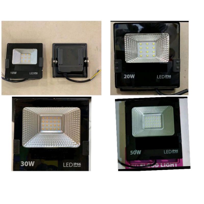 Jual lampu sorot led kap led sorot 10w 20w 30w 50w 100w tembak floodlight led 10 20 30 50 ...