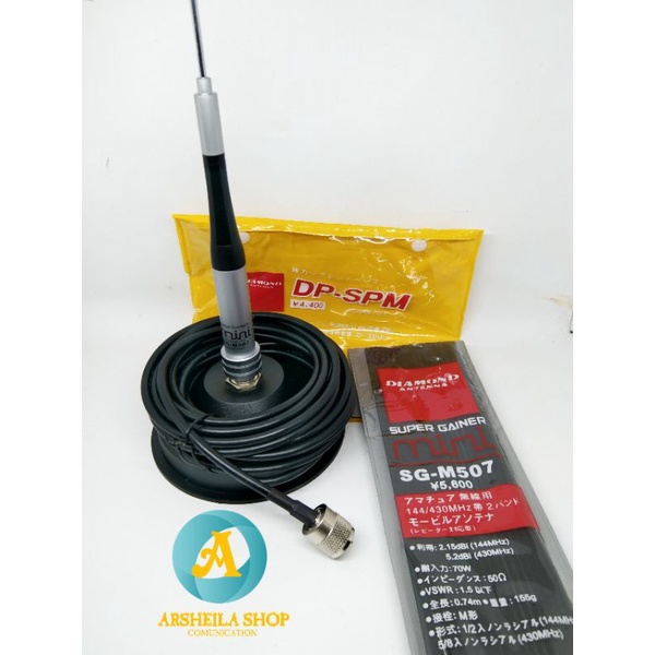 Jual Paket antena radio rig mobil dual band mahnit murah | Shopee Indonesia