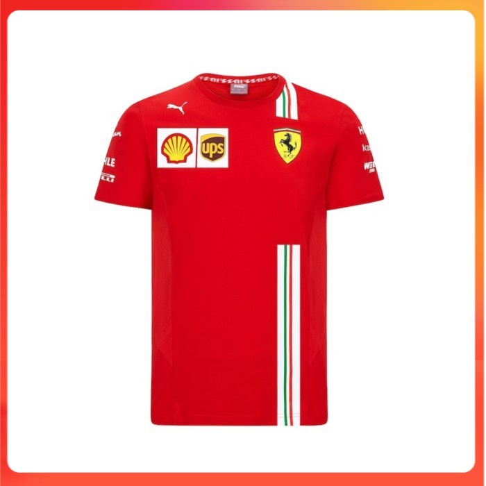 Jual tshirt Baju Kaos Ferrari Scuderia F1 Formula 1 Team - High Quality ...