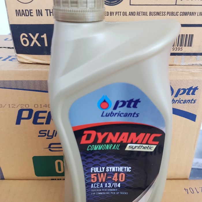 Jual Ptt dynamic commonrail synthetic SAE 5w40 1L | Shopee Indonesia