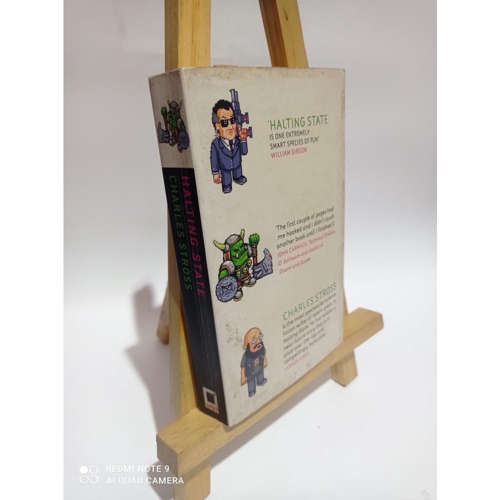 Jual Minecraft Story Halting State - Charles Stross English Vers ...