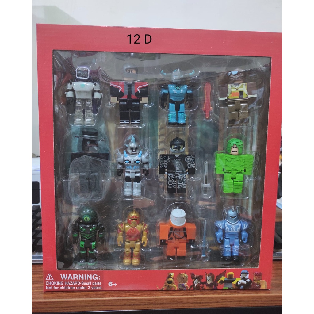 Jual Figure ROBLOX Box Set isi 12 Mainan Anak Topper Kue | Shopee Indonesia