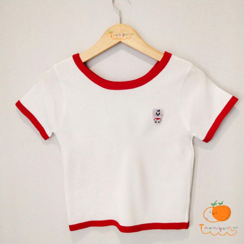 Jual Red list top - BT21 Tata RJ | Shopee Indonesia