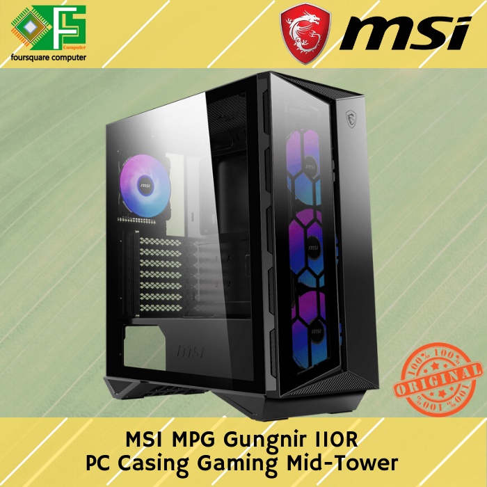 Jual MSI MPG Gungnir 110R | PC Casing Gaming | Casing Computer | PC ...