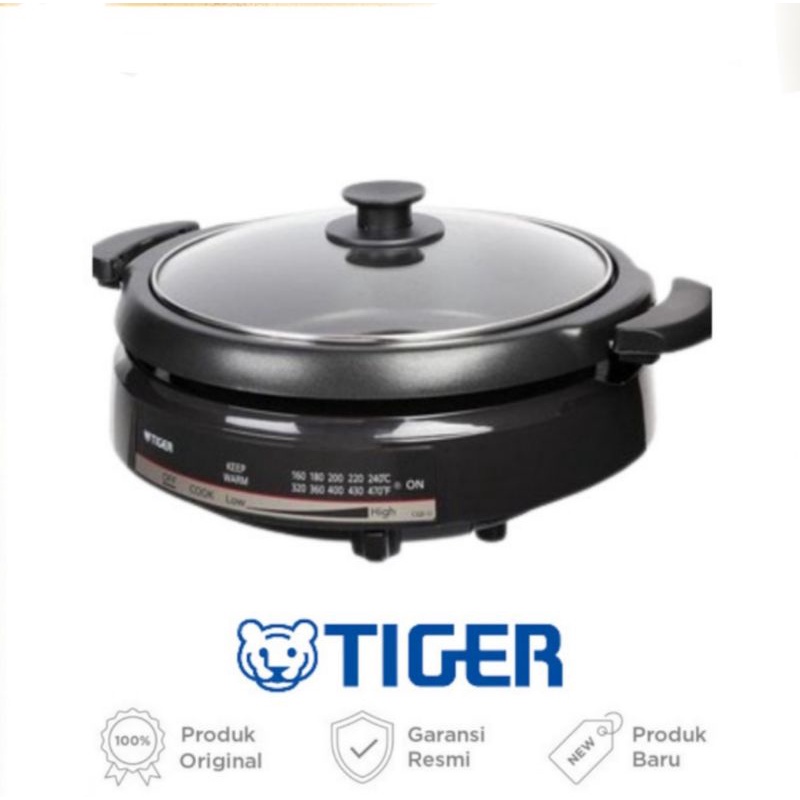 Jual Multipan Electric Skillet Tiger CQD-B10S - cqd b10s CQDB10S | 5 Liter | Shopee Indonesia