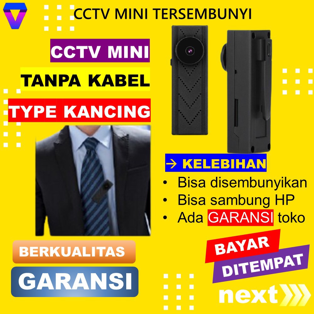 Jual KAMERA TERSEMBUNYI MINI CAMERA KECIL PENGINTAI CCTV WIFI OUTDOOR ...