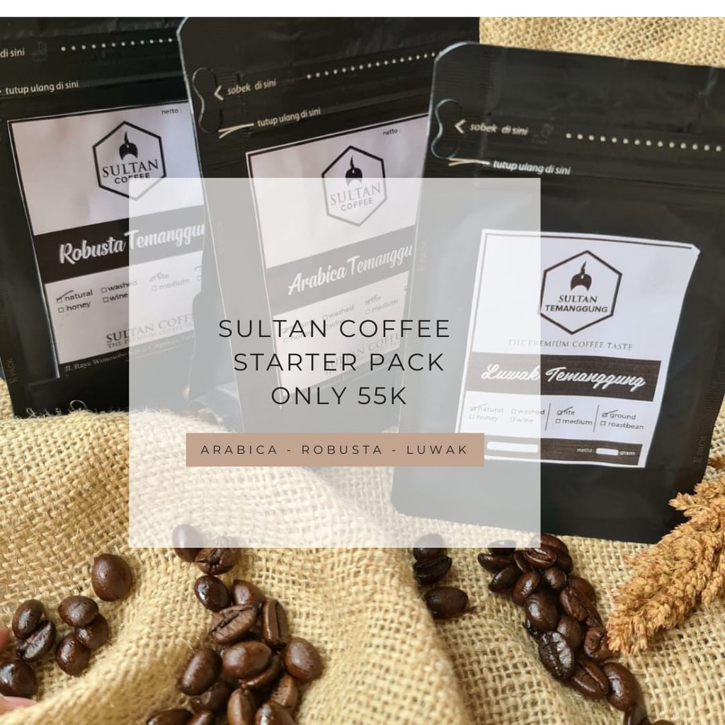 Jual Sultan Coffe Starter Pack | Shopee Indonesia