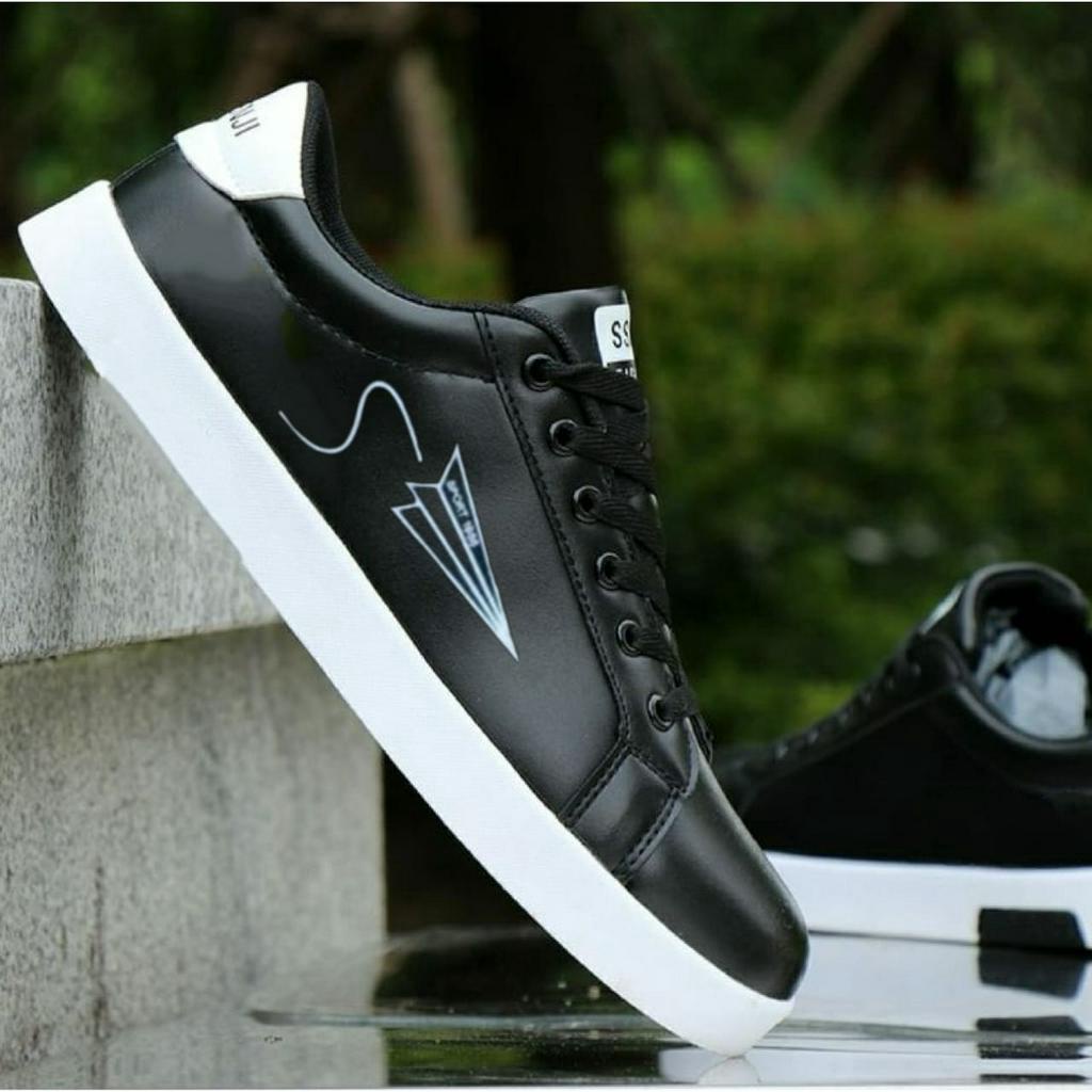 Jual 12..12 BIRTHDAY SALE ! { COD } Sepatu SS-SENJI Plat Pria Sepatu ...