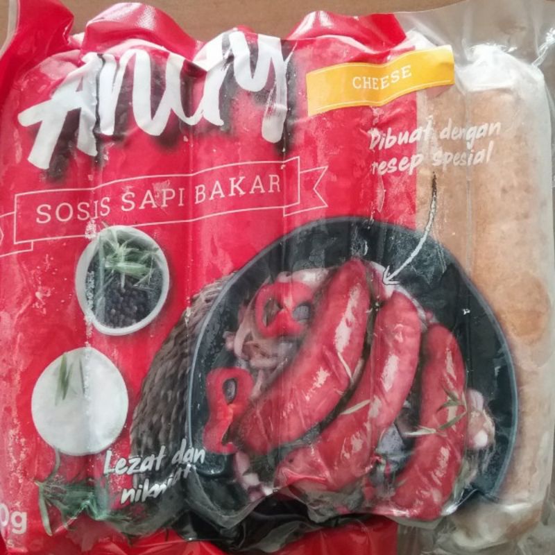 Jual Sosis Sapi Jumbo isi 6 (Keju/Black paper) | Shopee Indonesia