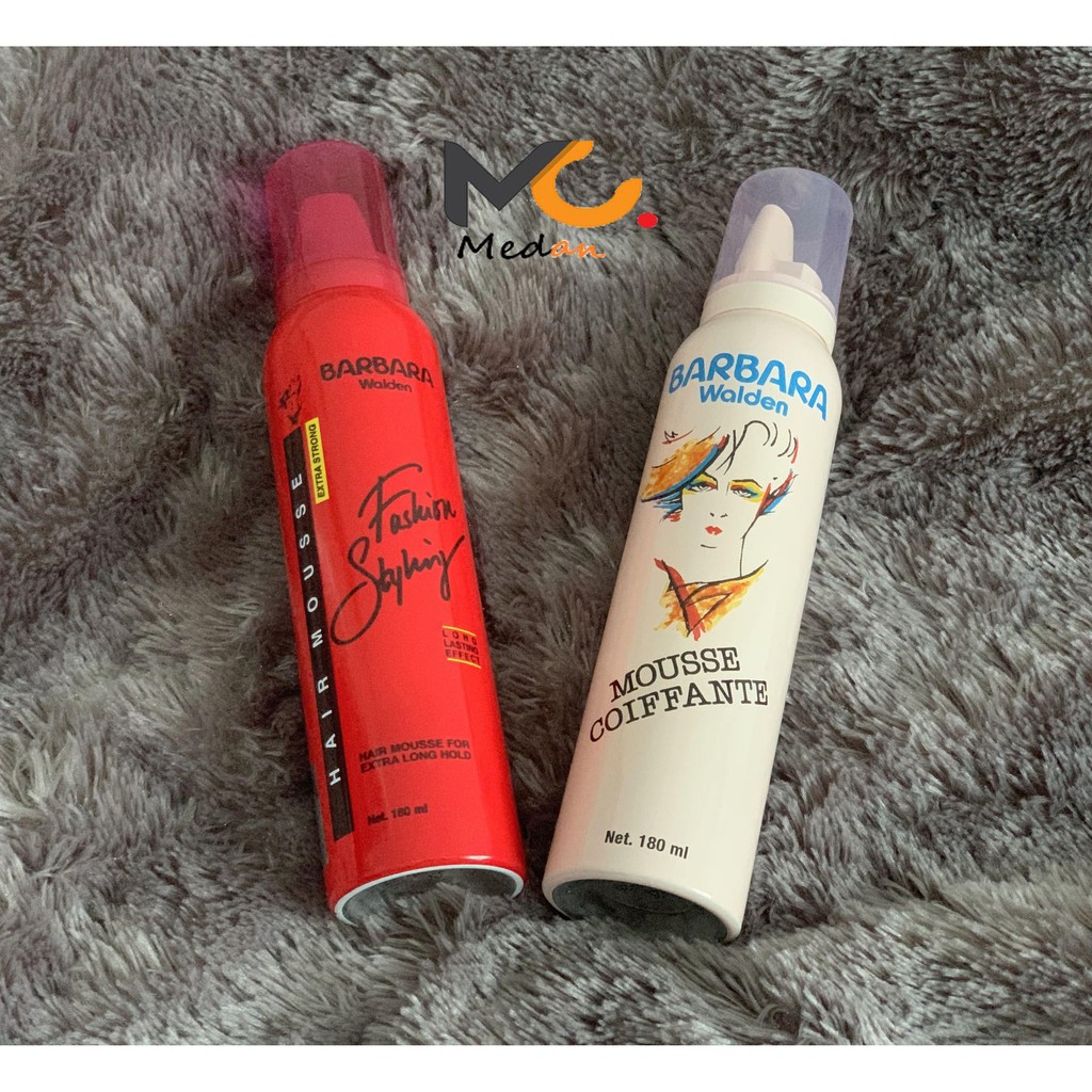 Jual Barbara Hair Spray Foam Mousse Coiffante / Extra Long Hold 180ml ...