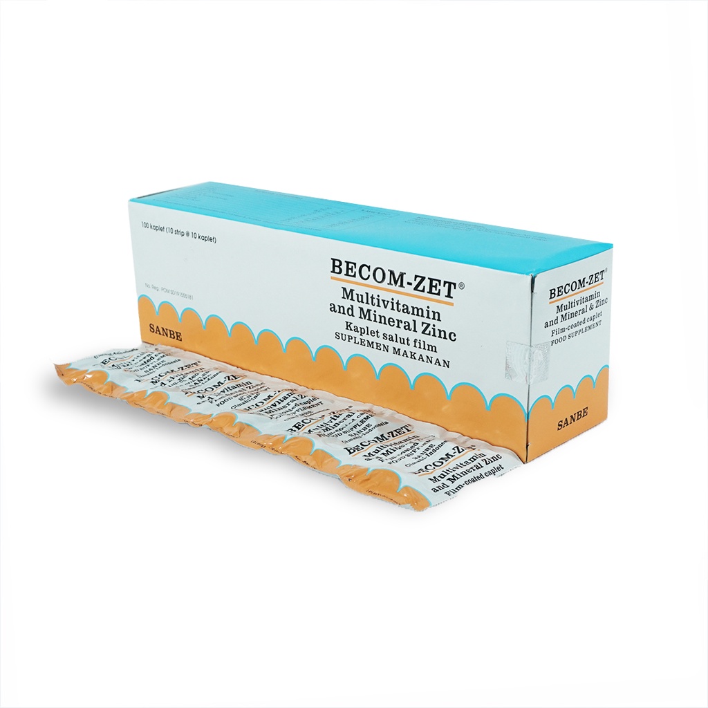 Jual Becom-Zet 10 Tablet (Suplemen) | Shopee Indonesia