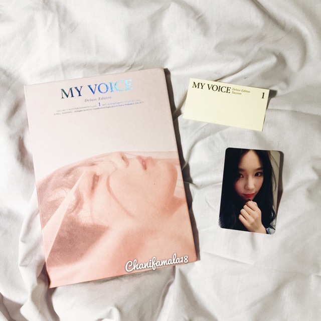 Jual Taeyeon - my voice deluxe edition | Shopee Indonesia