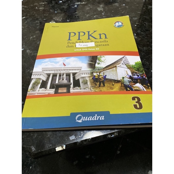 Jual Buku PPKN PKN Pendidikan Pancasila dan Kewarganegaraan Kelas 12 XII SMA 3 Quadra, Kurikulum ...