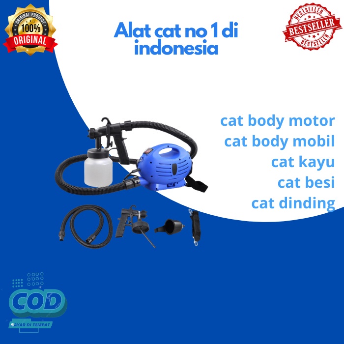 Jual kompresor mini cat semprot tembok motor mobil dan furniture Siap ...