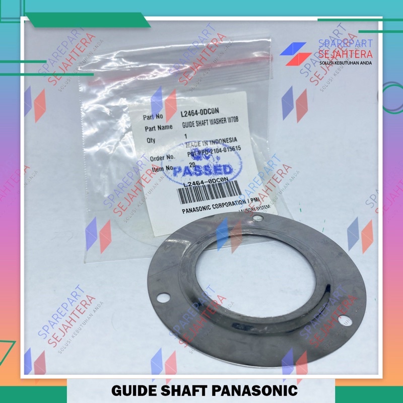 Jual BESI GUIDE SHAFT WASHER PLASTIK PUTIH PULSATOR MESIN CUCI ...