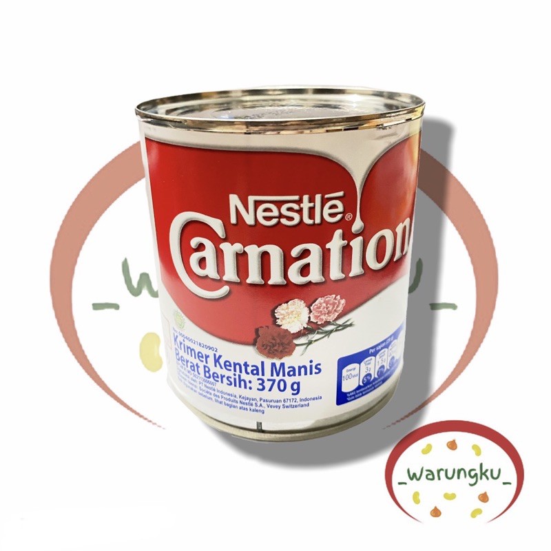 Jual CARNATION Susu Kental Manis 370g Kaleng | Shopee Indonesia