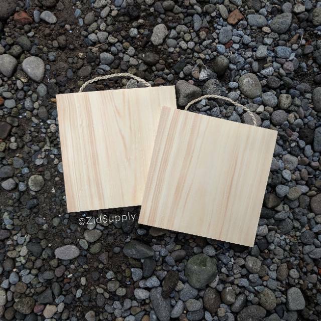 Jual Papan Kayu Persegi + Tali Serat Kayu | Shopee Indonesia