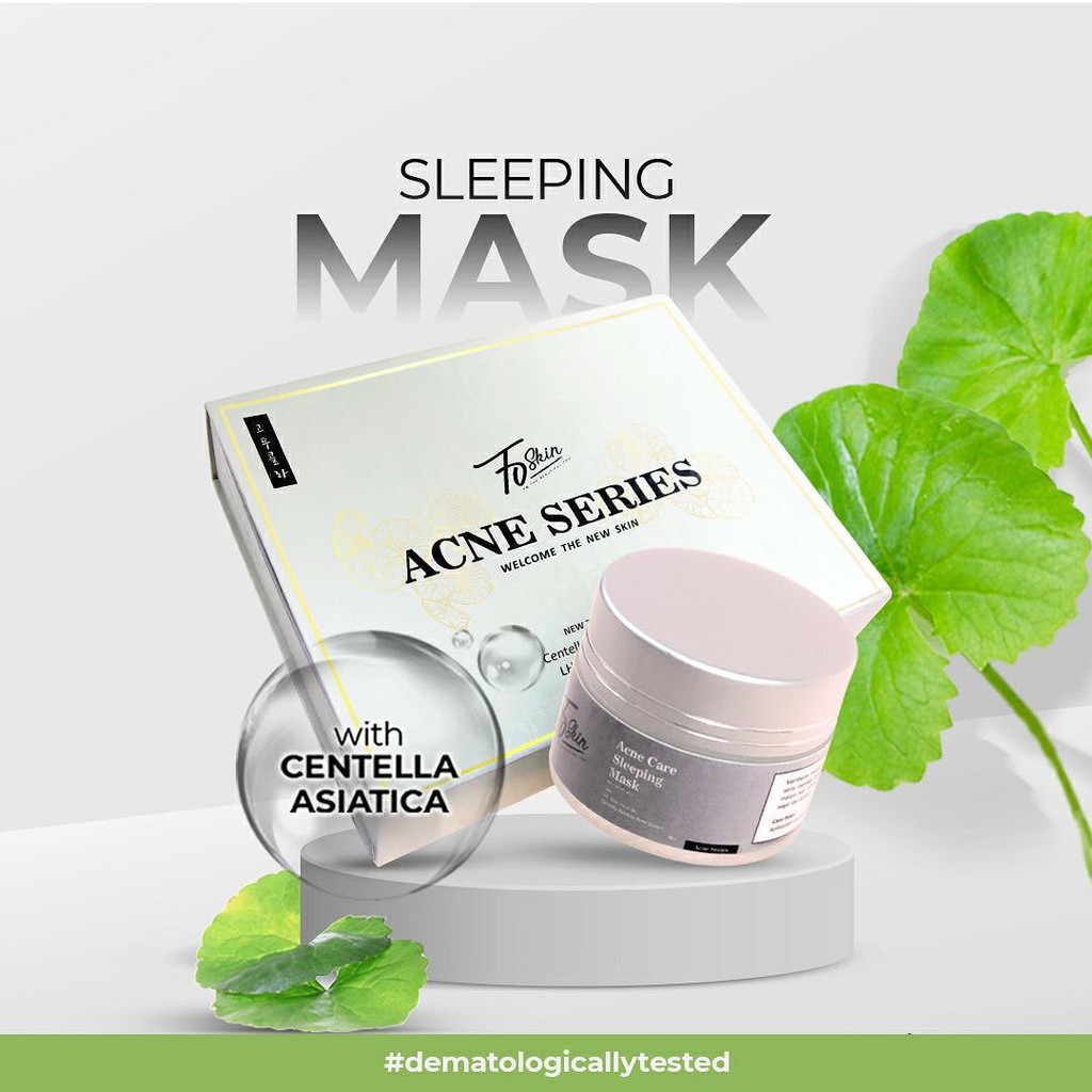 Jual 70Skin Acne Series Sleeping Mask Terbaik | Shopee Indonesia