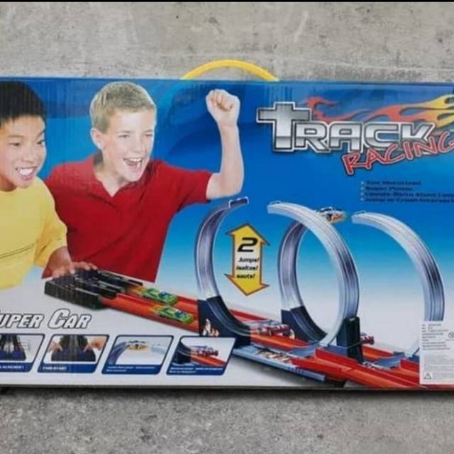 Jual Jalanan Mobil Hotwheel 2 Jalur - Track mobil hotwheel 2 Jalur ...