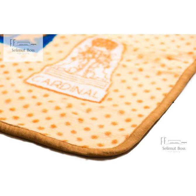 Jual TI.RA - I9.4 - 1 - SELIMUT BULU HALUS TEBAL BATIK (CARDINAL) 220 X ...