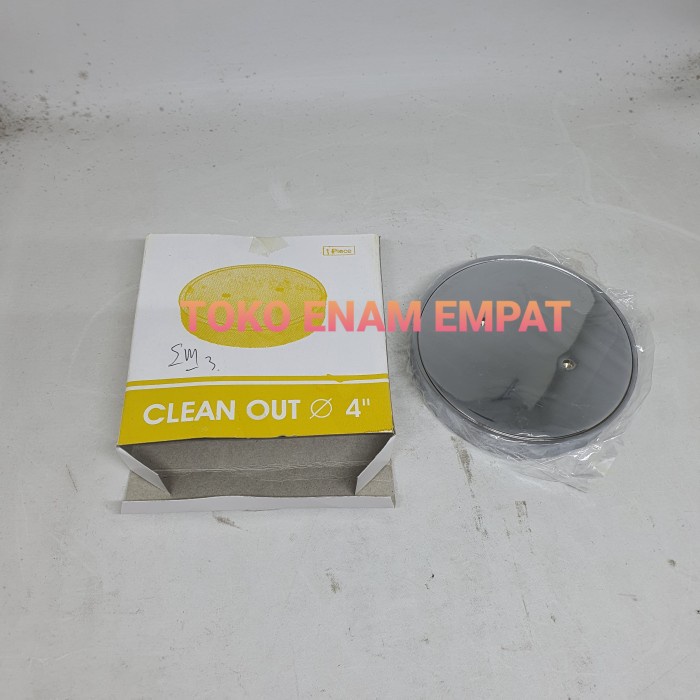 Jual clean out stainless 4 inch (tutup septic tank) | Shopee Indonesia