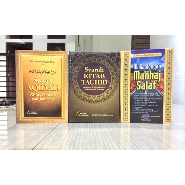 Jual Paket Syarah Aqidah Ahlusunnah Wal Jamaah , Syarah kitab Tauhid ...