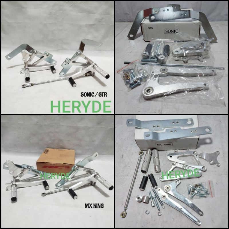 Jual FootStep UnderBone SUPRA 150 GTR SONIC 150R MX KING MX 150 Step UB ...