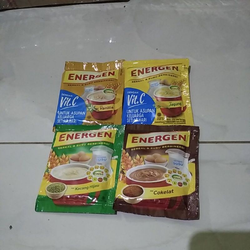 Jual ENERGEN Sereal & Susu Bersinergi 30 gr x 10 pcs | Shopee Indonesia