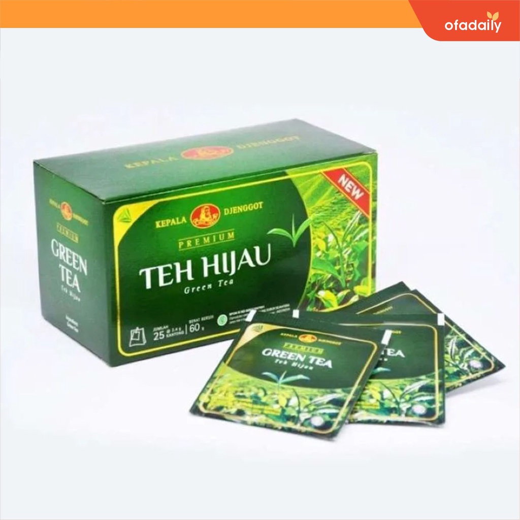 Jual TEH HIJAU KEPALA DJENGGOT PREMIUM Premium Green Tea Teh Diet ...